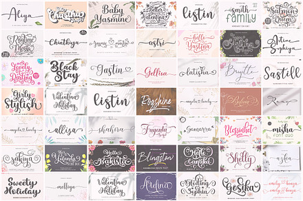 Aisha Script | Script Fonts ~ Creative Market