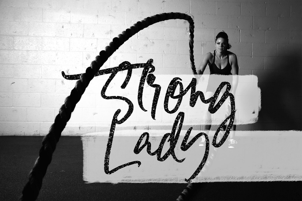 High Impact Font, a Script Font by Favete Art | Creative Market