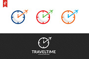 Travel Time Logo, a Branding & Logo Template by ft.studio