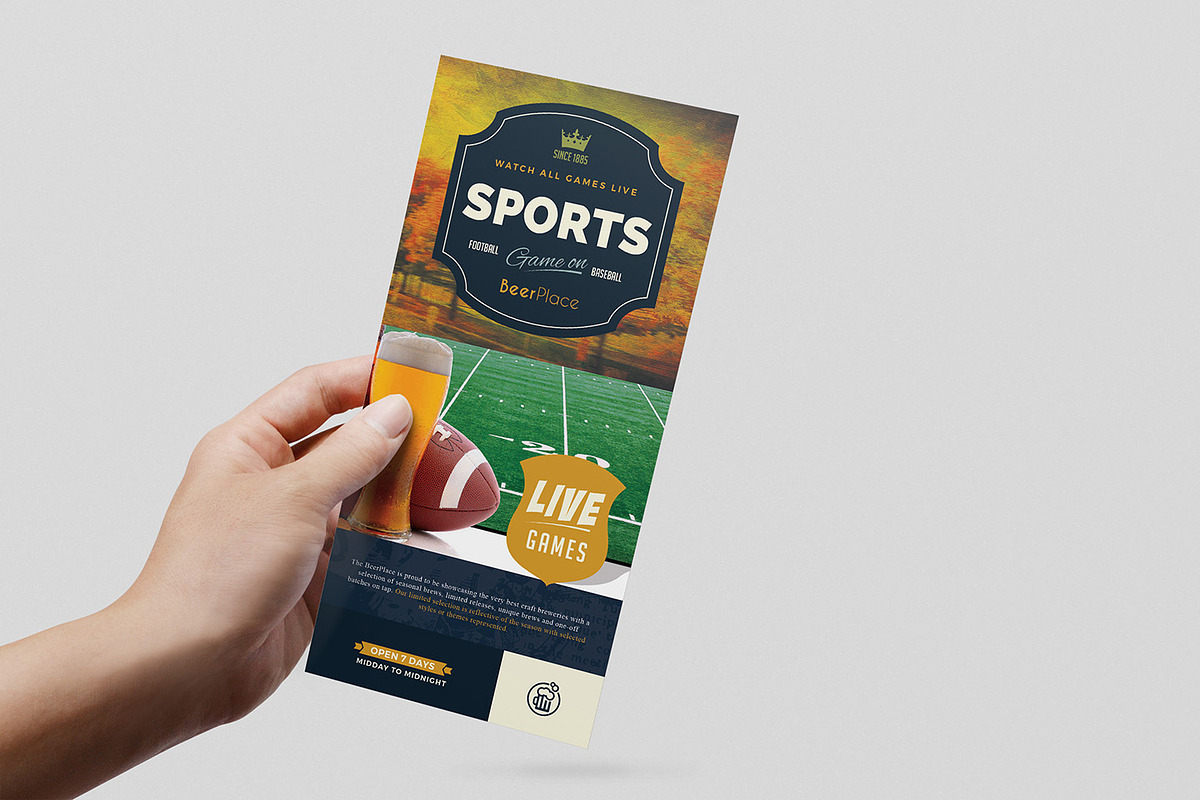 Local Pub Templates Pack, a Flyer Template by BrandPacks