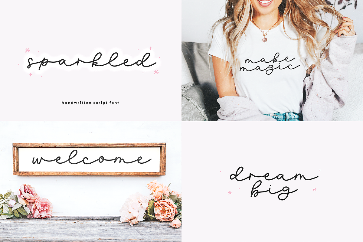 Cute Handwritten Font Bundle | Vol 2
