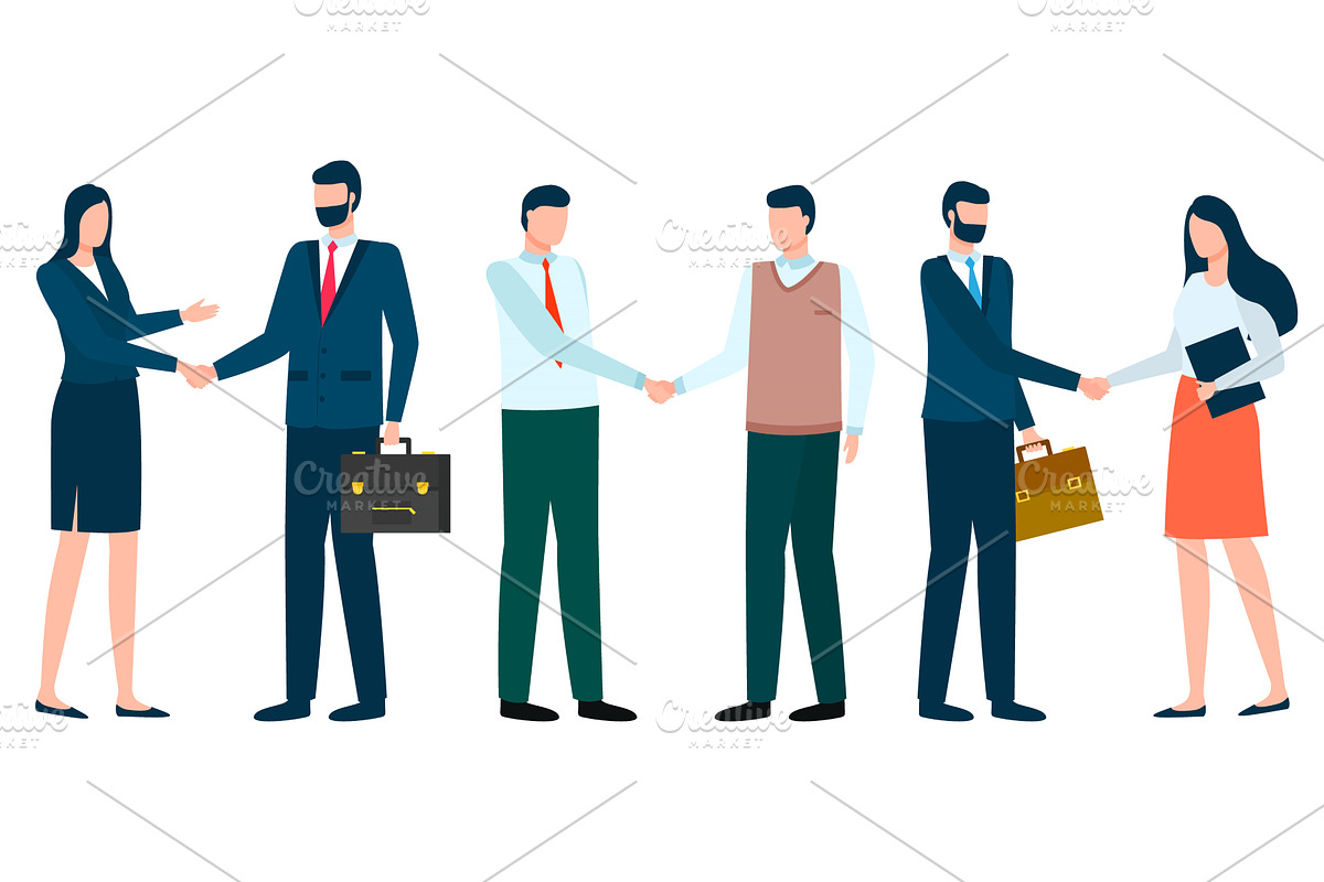Business Characters Successful, a Person Illustration by robuart ...