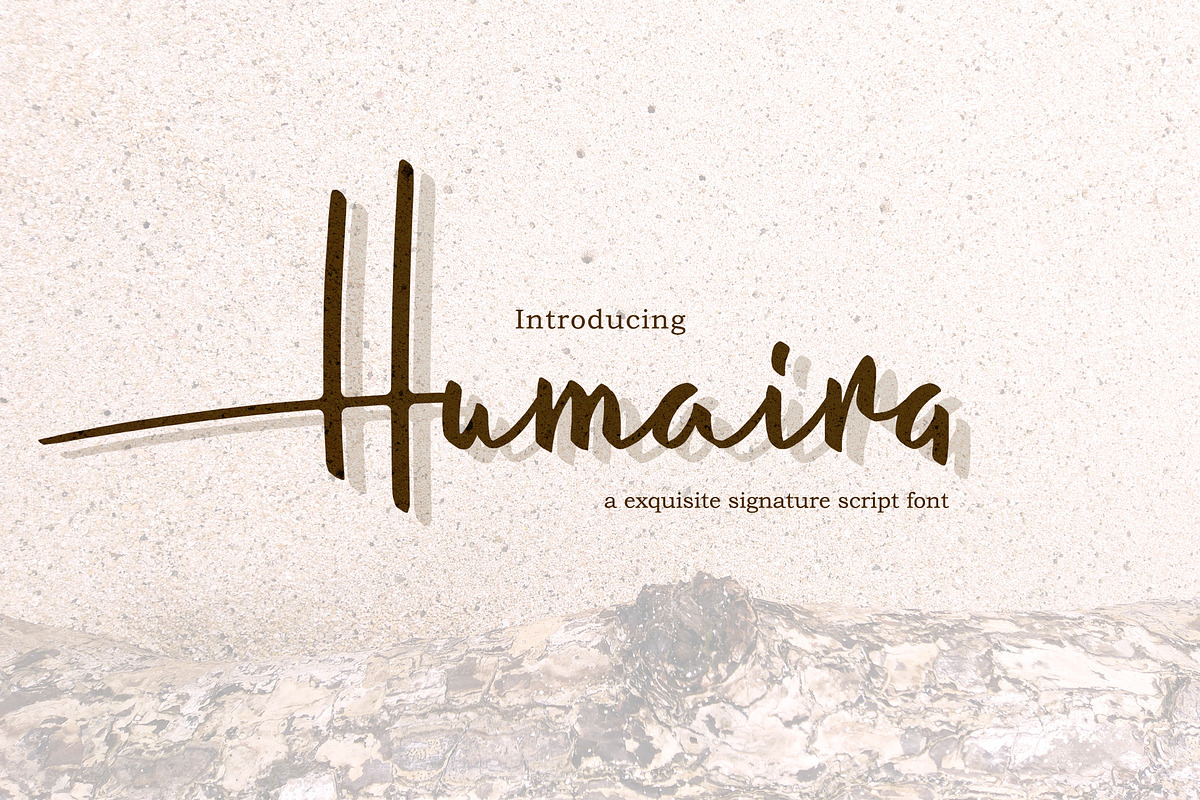 Humaira - Signature Fonts