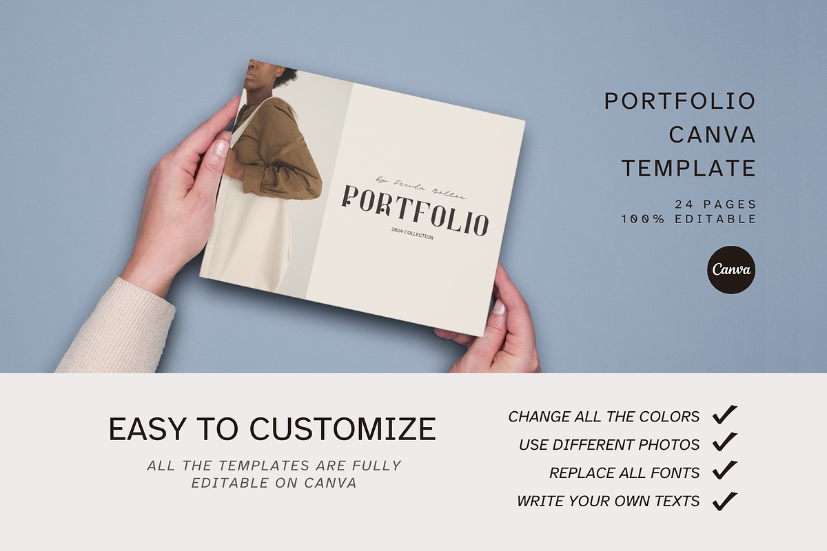 PORTFOLIO CANVA TEMPLATE
