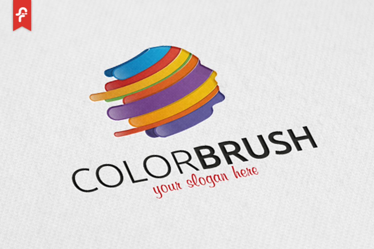 Color Brush Logo, a Branding & Logo Template by ft.studio