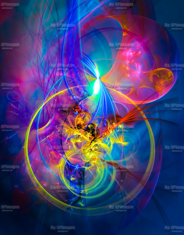 Beautiful Fantasy Abstract, a Decorative Illustration by G.P.J. Media
