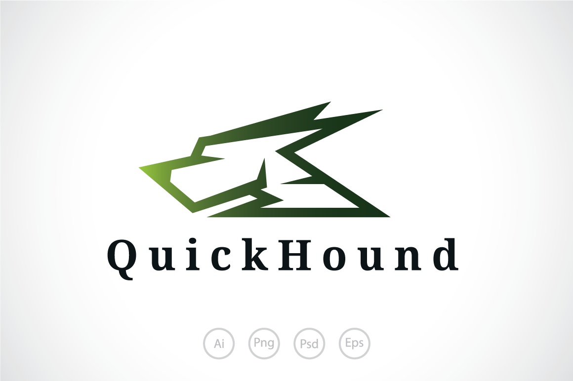 Quick Hound Logo Template, a Branding & Logo Template by Heavtryq Design