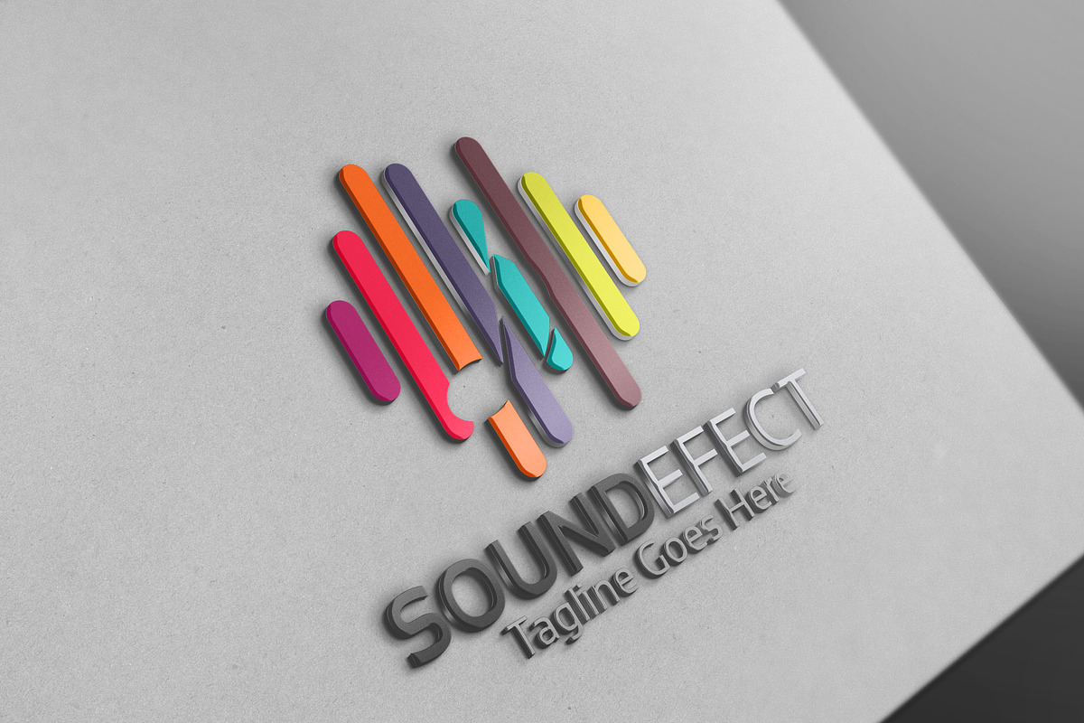 Sound Efect Logo, a Branding & Logo Template by Josuf Media