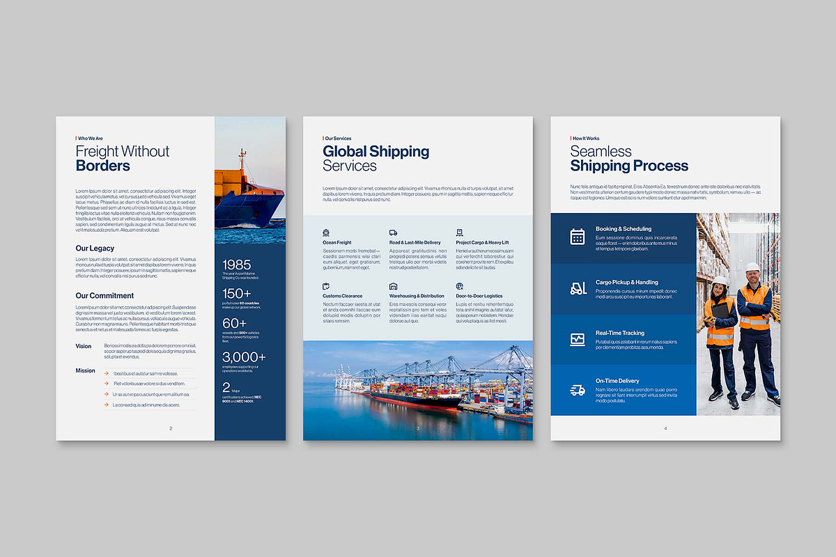 Digital Brochure Template, a Brochure Template by BrandPacks