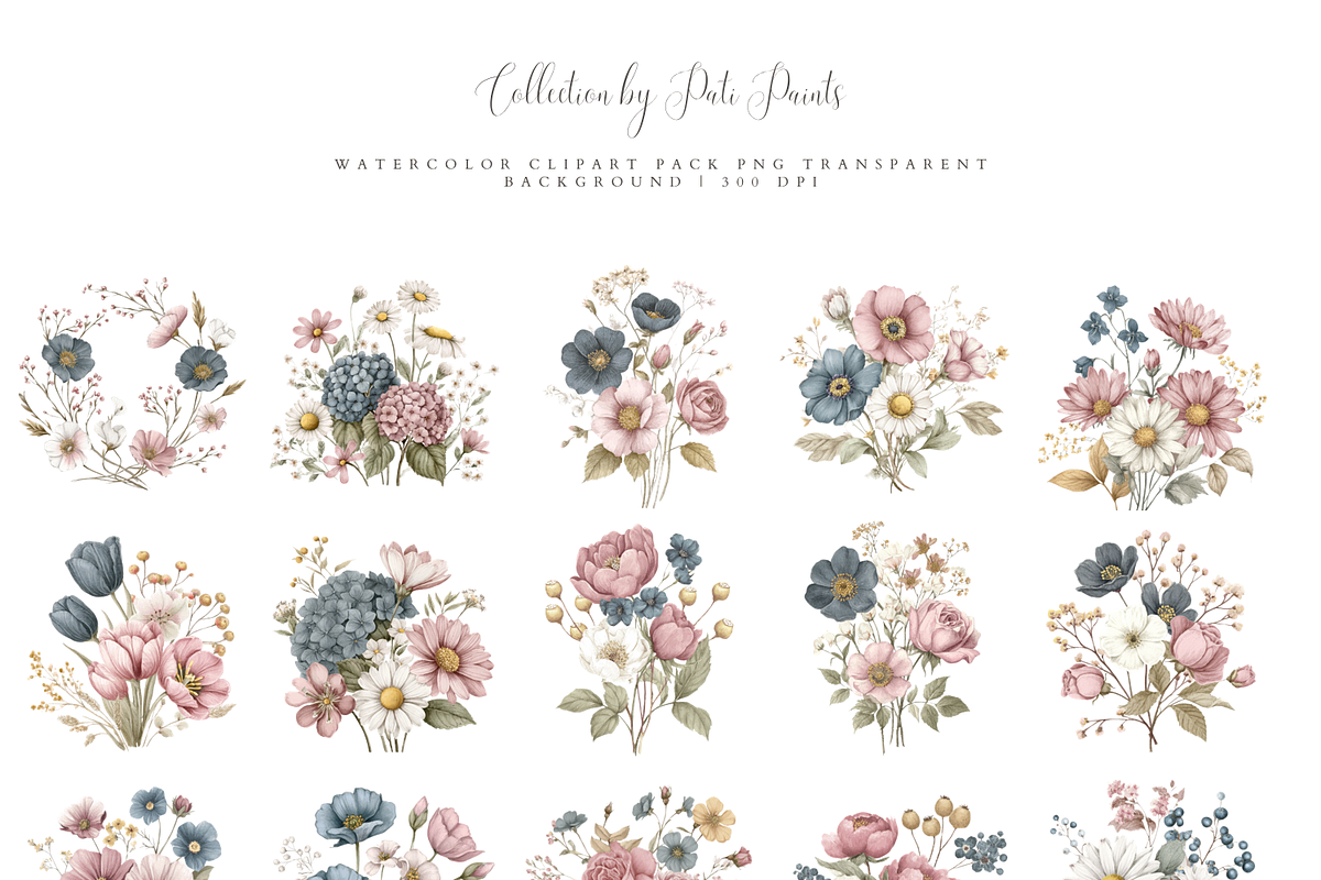 Garden Clipart Bundle