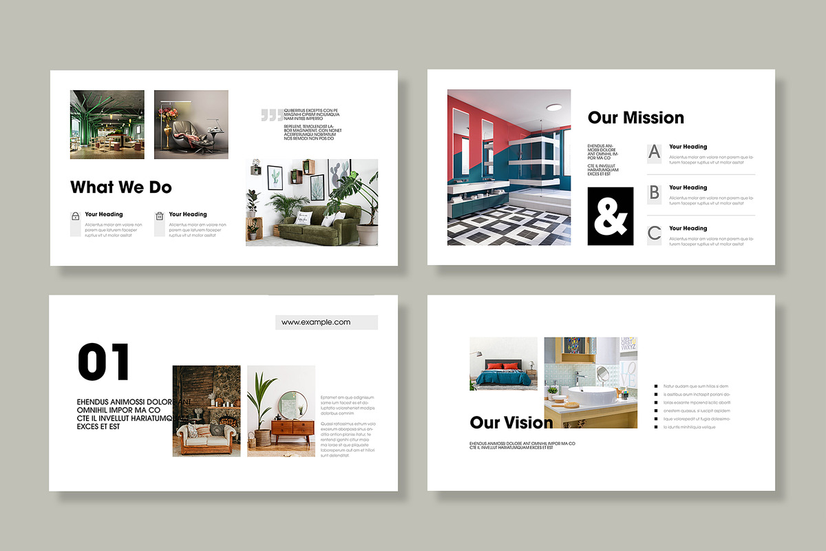 Interior Portfolio Presentation