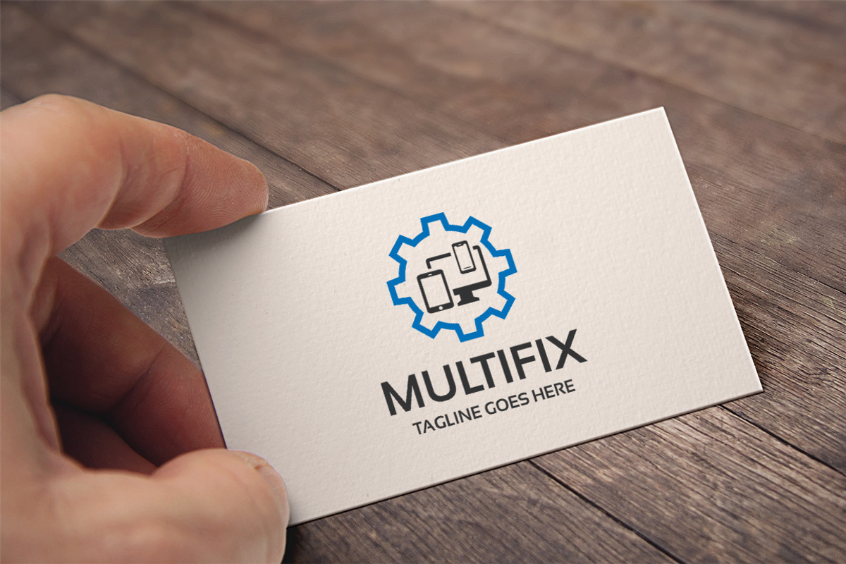 Multifix Logo, a Branding & Logo Template by Design_Planet