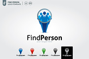 Find person logo template, a Branding & Logo Template by ft.studio