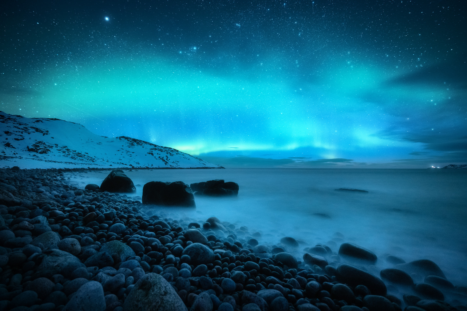 Amazing aurora borealis featuring aurora, northern lights, and polar ...