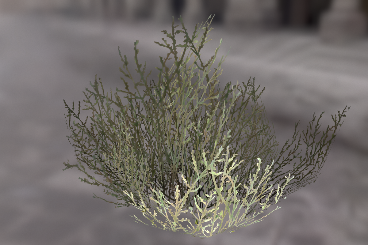 Bush_1, an Environmental 3D Model by 2dawngames | Creative Market