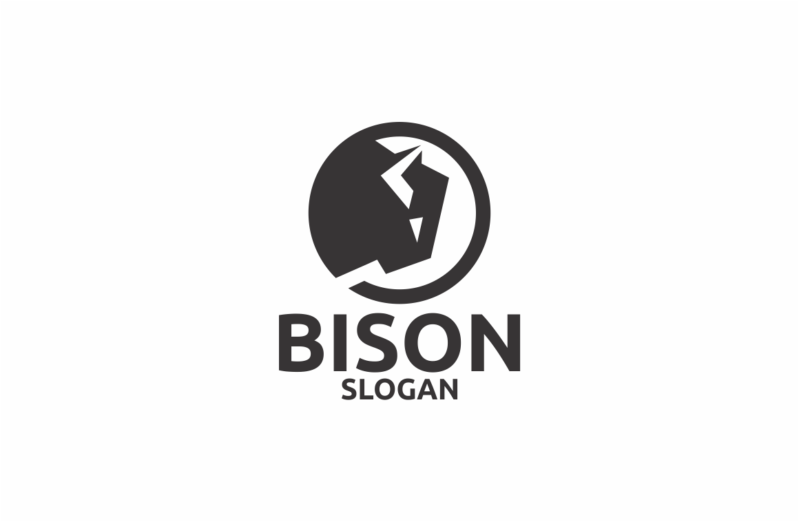 Bison Logo, a Branding & Logo Template by Metrolinevision | Creative Market