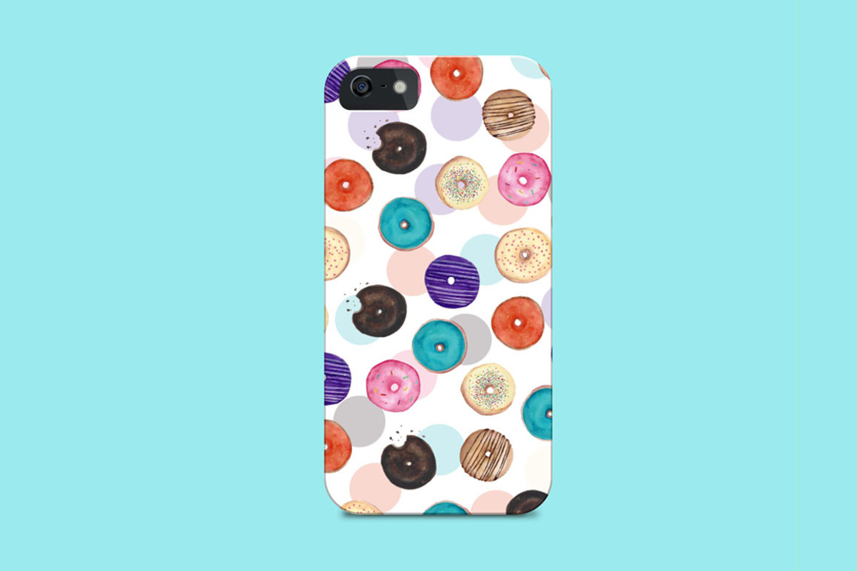 Donuts & Sprinkles Clipart Set, an Illustration by Maria B. Paints