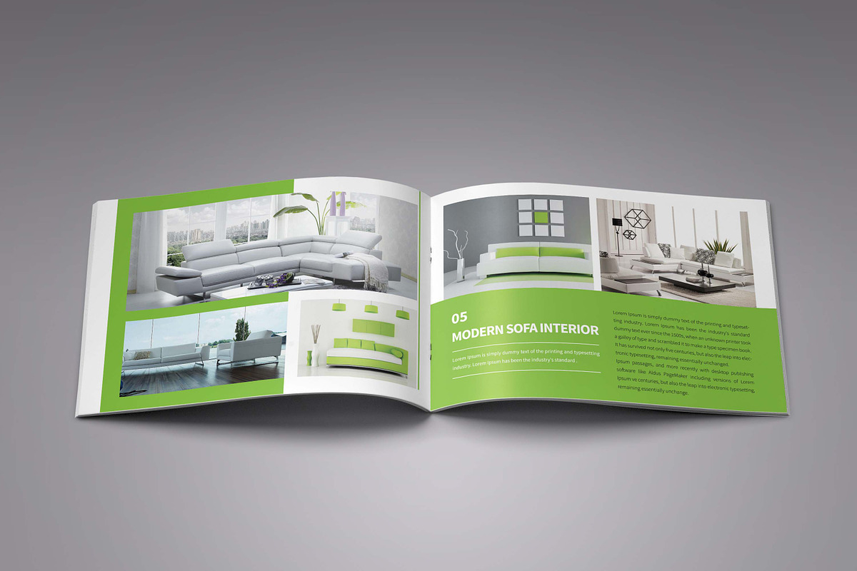 Clean & Modern A5 Catalog, a Brochure Template by New Lines