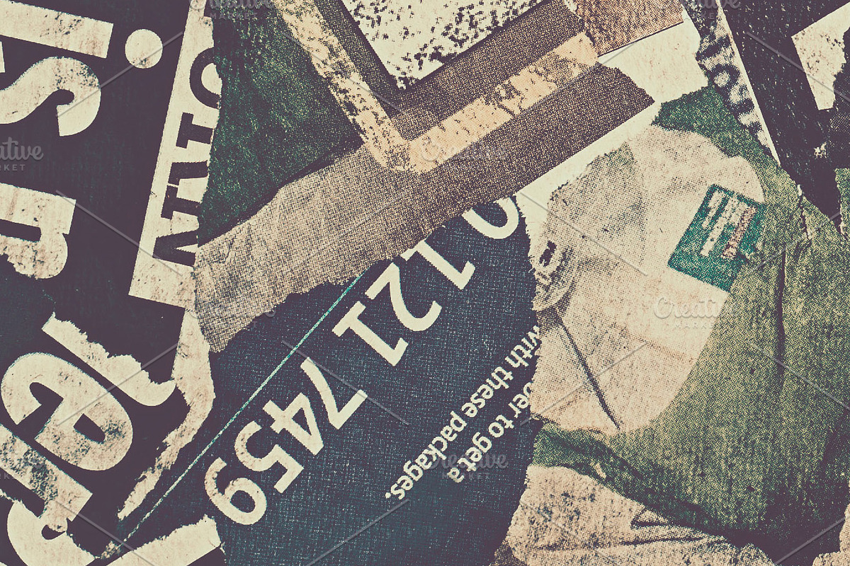 Grungy Newspaper Texture/Background, a Texture Graphic by Eddie Cloud