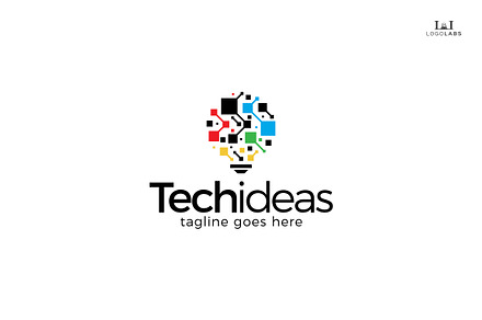 Tech Guy Logo, a Branding & Logo Template by LogoLabs