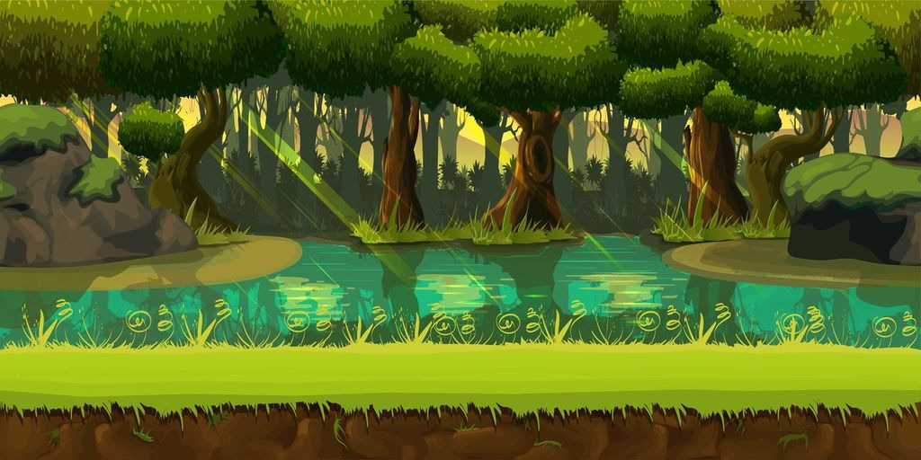 Forest Background | Illustrations ~ Creative Market
