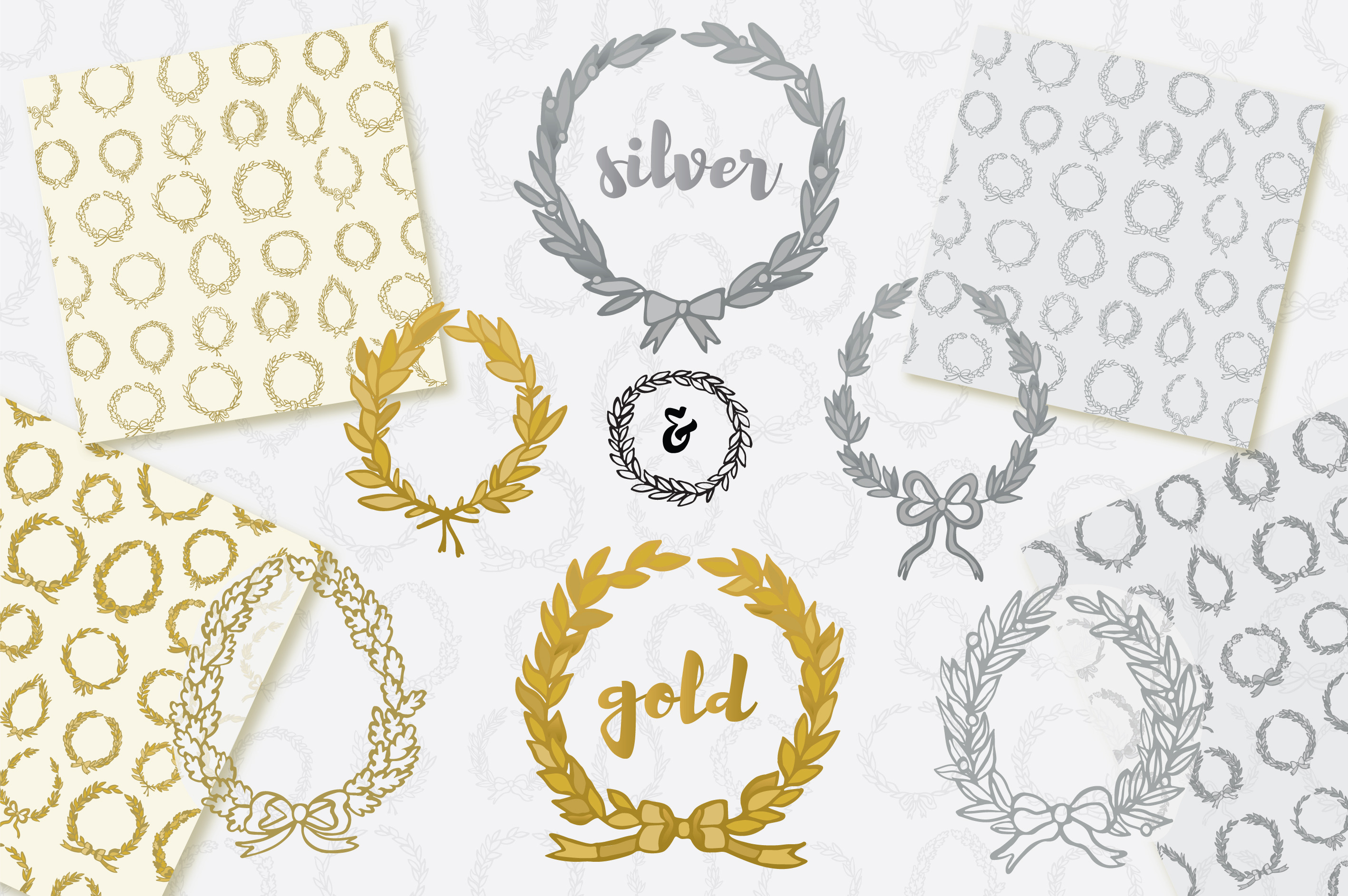 Silver & Gold, a Decorative Illustration by GooseFrol