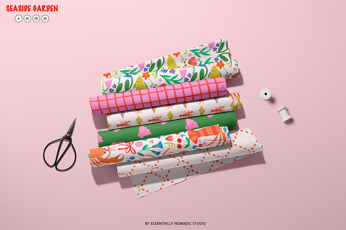 Coastal summer pattern collection