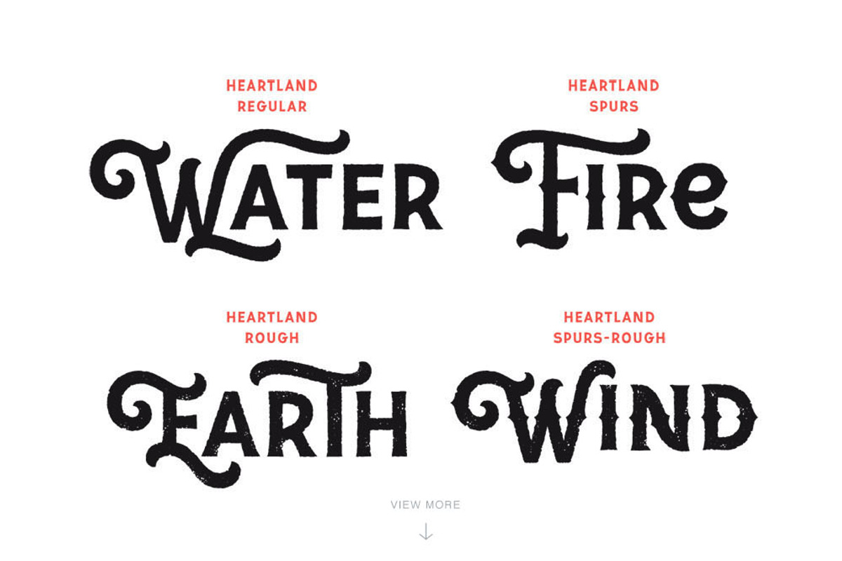 Heartland Font, a Sans Serif Font by Andrey Sharonov | Creative Market