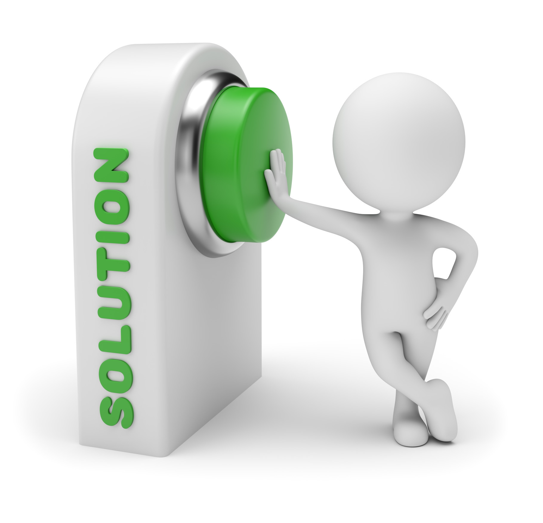 3D Small People - Offer Solution | Business Images ~ Creative Market