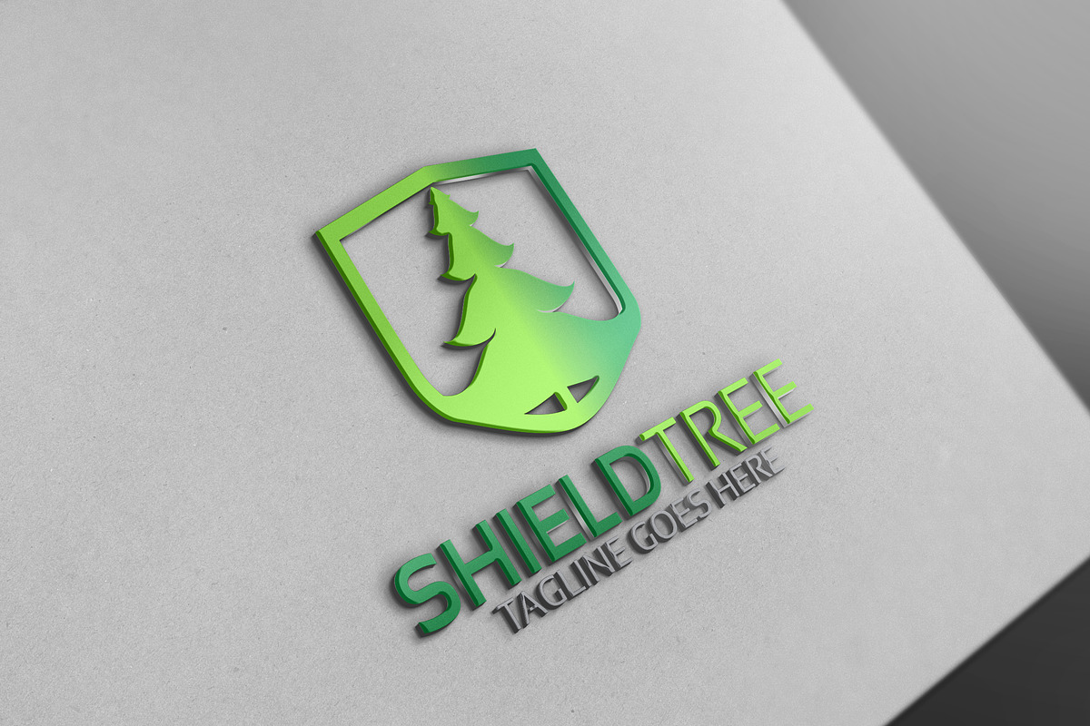 Shield Tree Logo, a Branding & Logo Template by Josuf Media