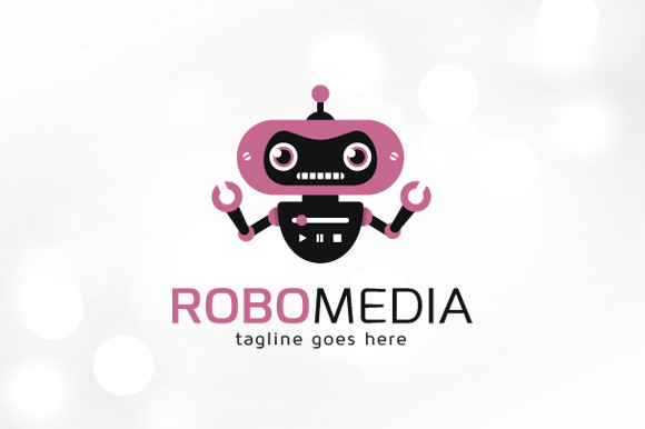 Robot Logo Template, a Branding & Logo Template by gunaonedesign