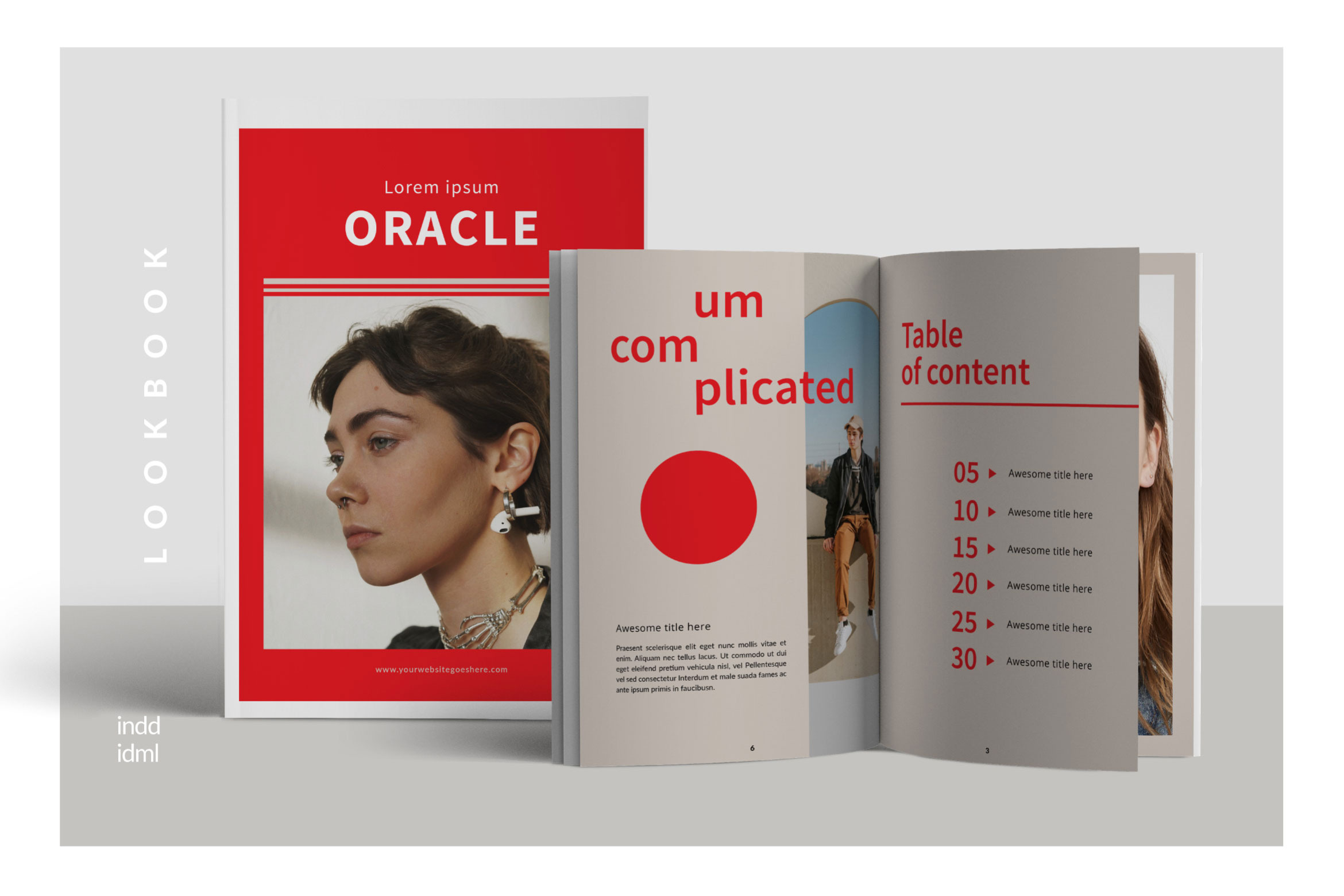 ORACLE - Minimal Brochure Template, a Brochure Template by Dirtytemp Studio