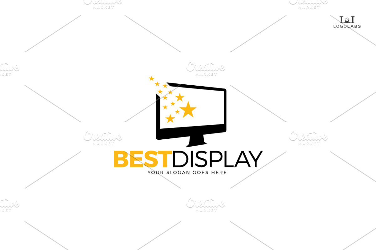 Best Display Logo, a Branding & Logo Template by LogoLabs