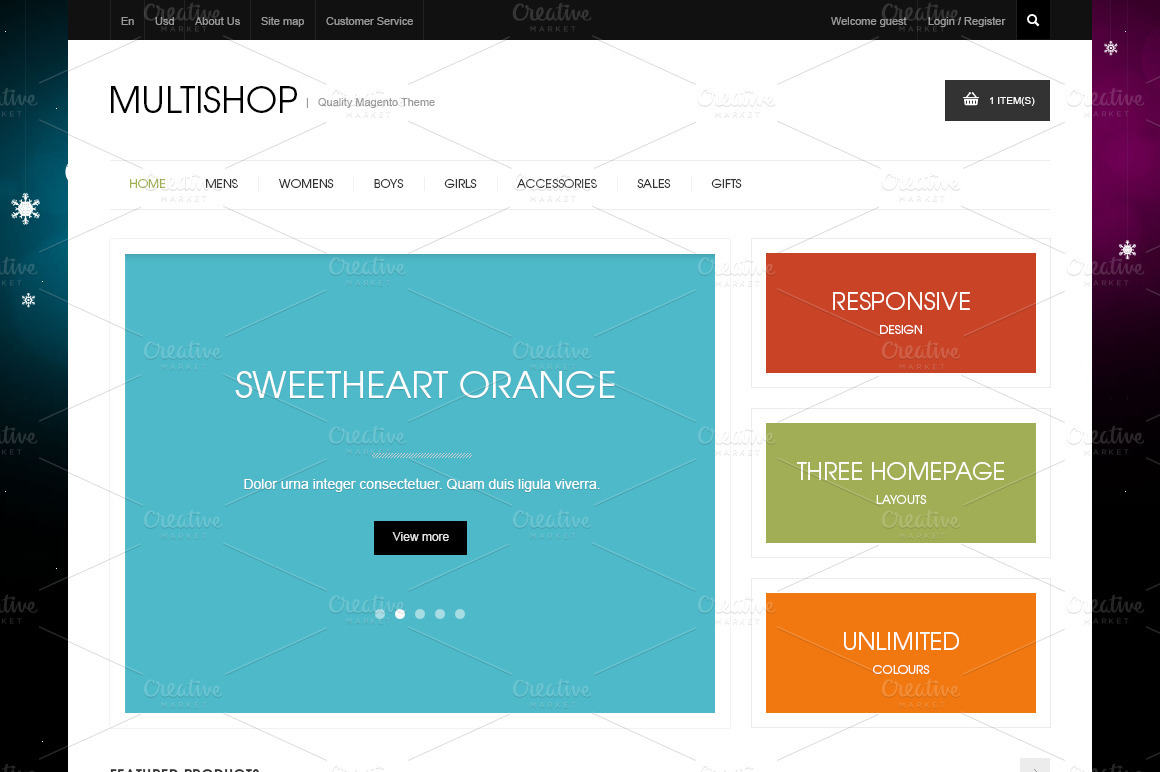 ETMultishop - eCommerce PSD Template, a Websites & App Template by ...