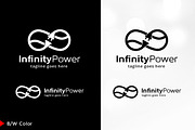 Infinity Power Logo Template, a Branding & Logo Template by gunaonedesign