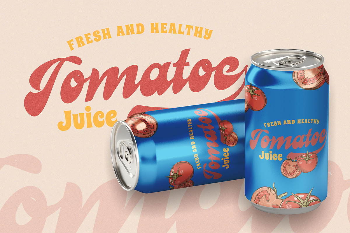 Recollet - Retro Bold Script Font, a Script Font by StringLabs