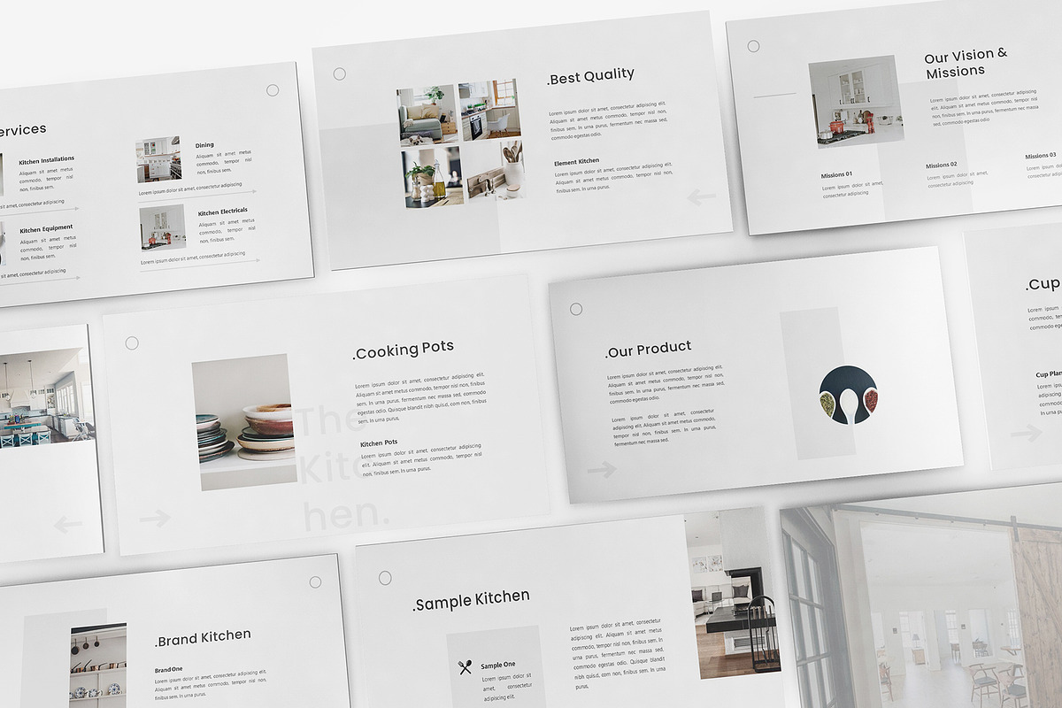 The Kitchen Google Slides Template, a Presentation Template by ...