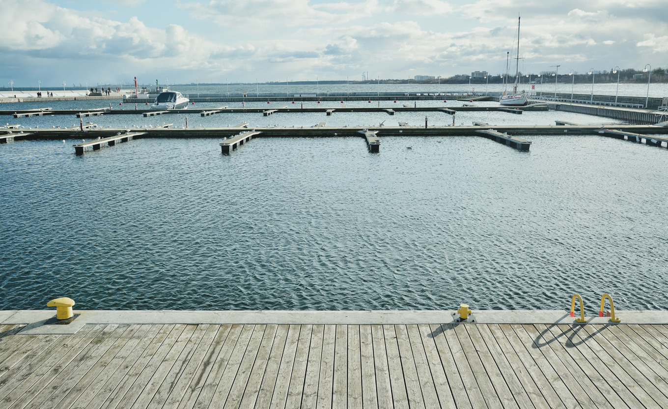 Rows Or Empty Boat Docks, an Architecture Photo by Pro.Motion