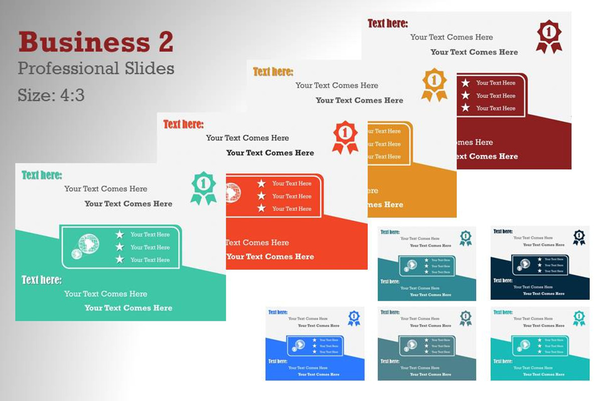 Circle Chart 1 PowerPoint Template, a Presentation Template by Yes Presentations