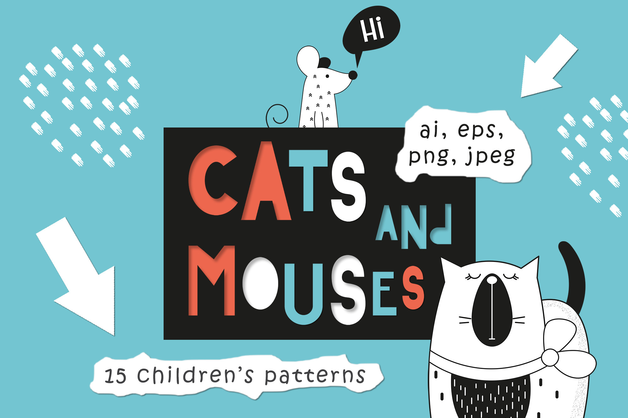 Kids pattern BUNDLE | Graphic Patterns ~ Creative Market