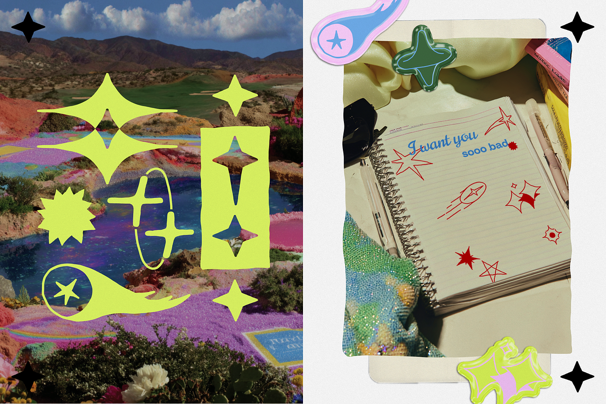 Imperfect Twinkle. Vector Stars Set, an Object Illustration by My.Ordinarty