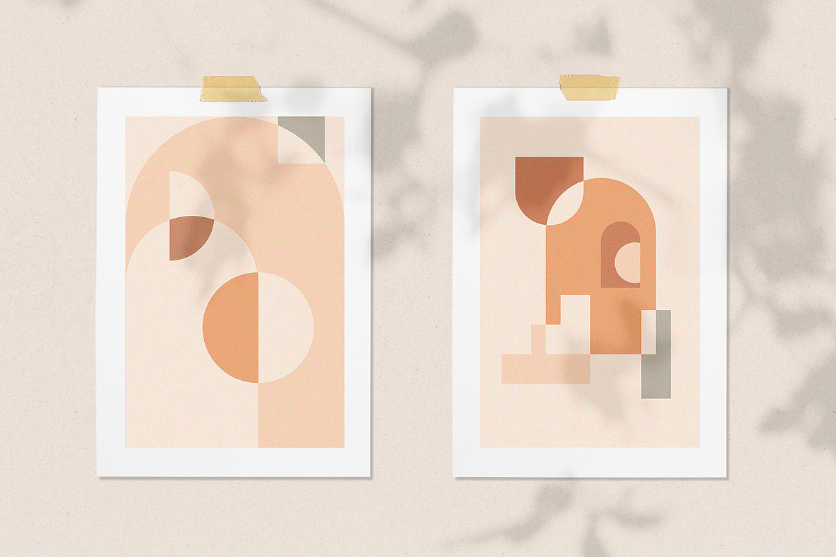Geometric Shapes Collection, an Illustration by Galerie Design Studio