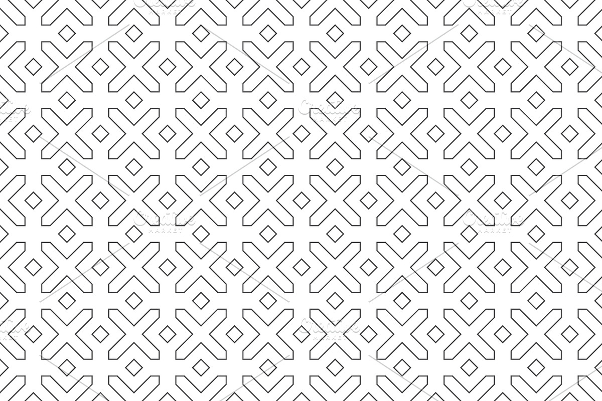 Set of classical geometric textures, a Pattern Graphic by pattern shop
