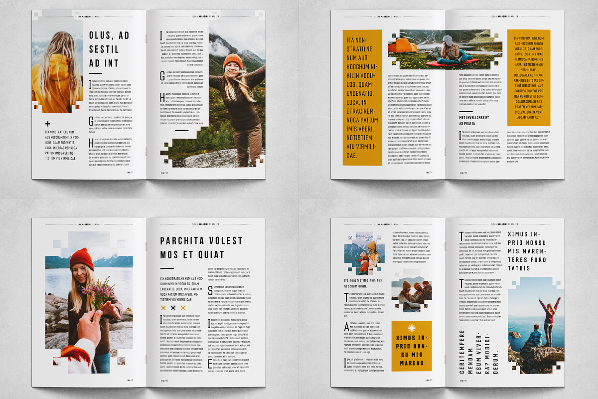 Creative Magazine Layout