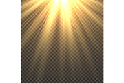 Sunlight isolated. Sun light effect, a Texture Graphic by YummyBuum