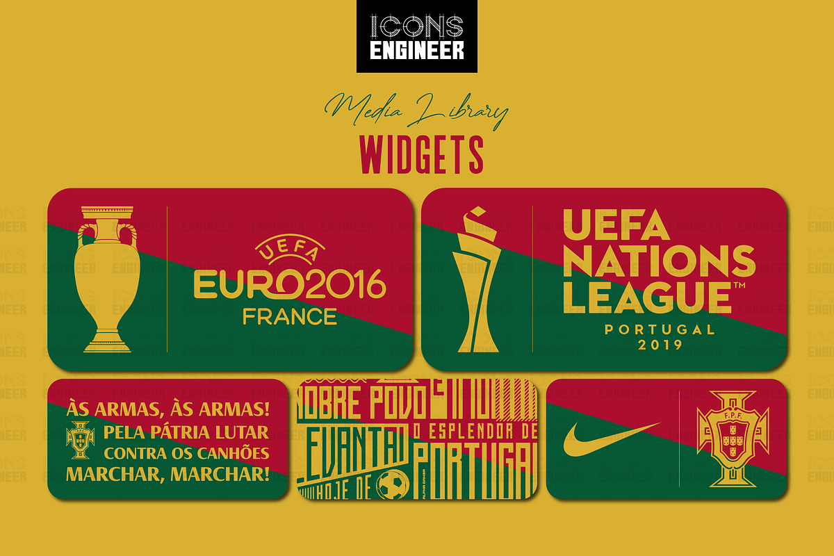 Portugal Theme Pack | Home Kit, an Icon by IconsEngineer