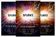 Sparks Flyer, a Flyer Template by KiraYamato Design Studio