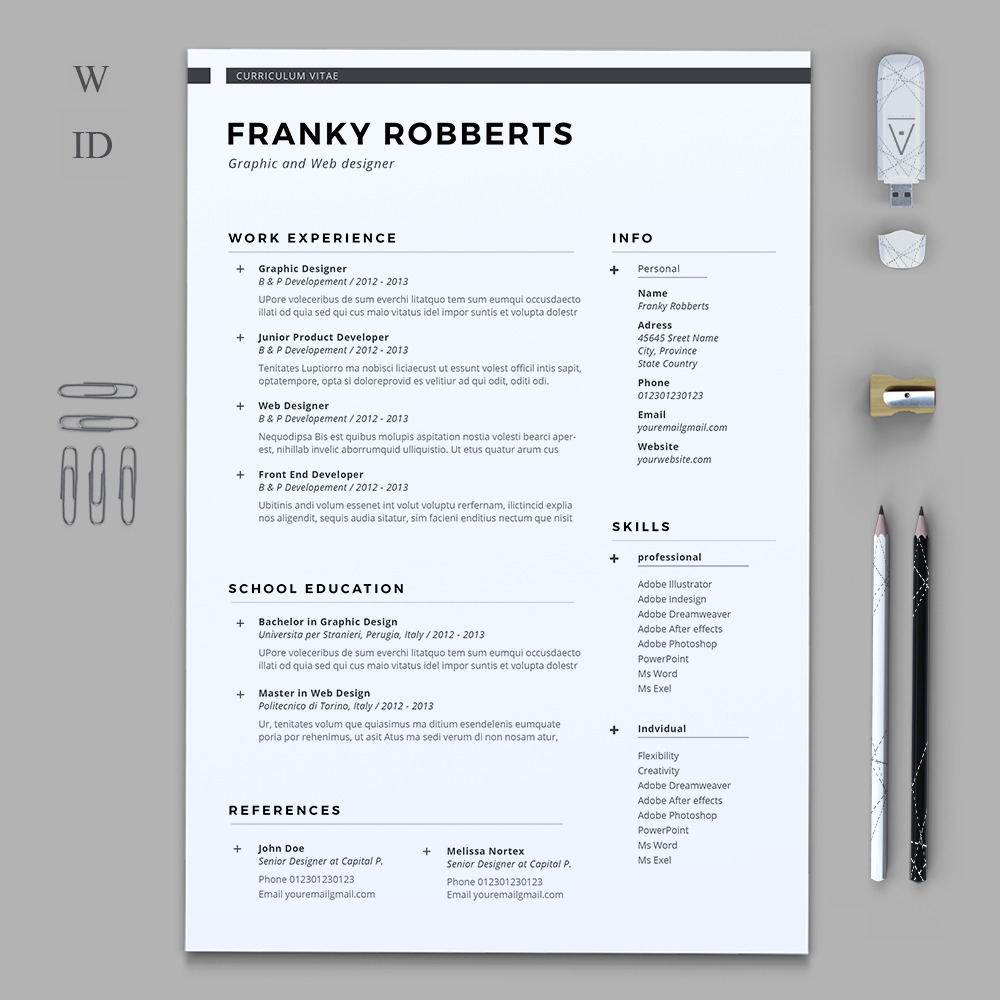 Prime Resume, a Resume Template by Estartshop