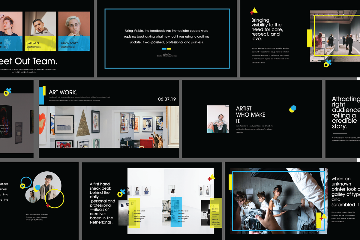 Planner Powerpoint Template, a Presentation Template by Visualin.std