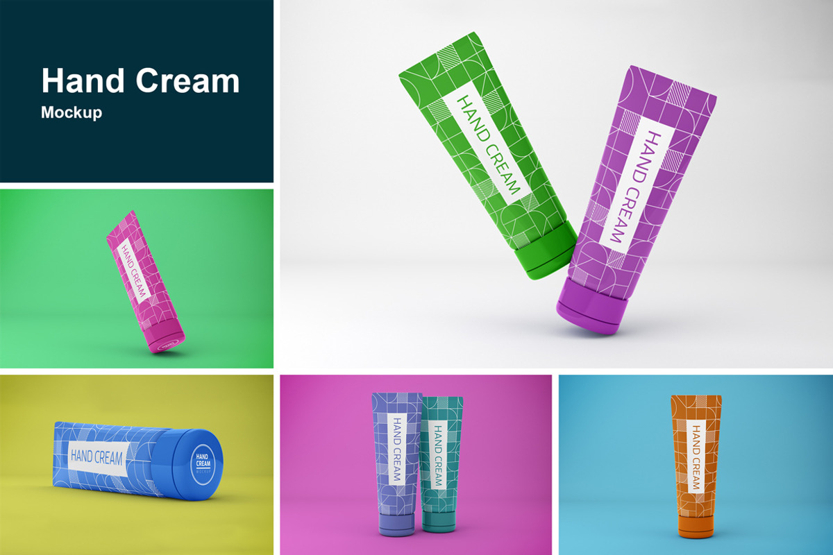 Hand Cream Mockup